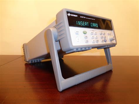 keysight agilent 34970a data acquisition data logger switch unit