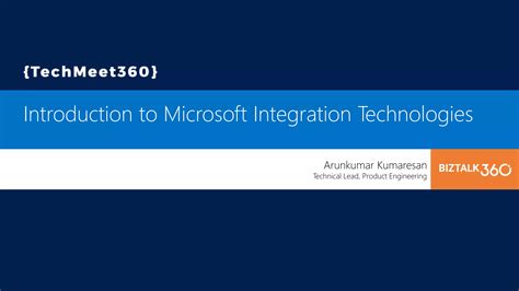 Introduction To Microsoft Integration Technologies Pptx Cloud Computing Internet