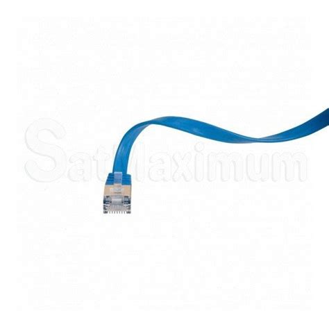 U Ftp Cat7 Flat Shielded Ethernet Patch Cord Cable Satmaximum