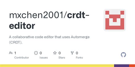 Github Mxchen2001crdt Editor A Collaborative Code Editor That Uses