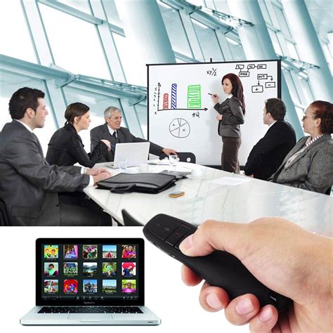 Wireless Presenter With Laser Star Pointer Red Light RF Wireless Laser Star Pen GHz USB