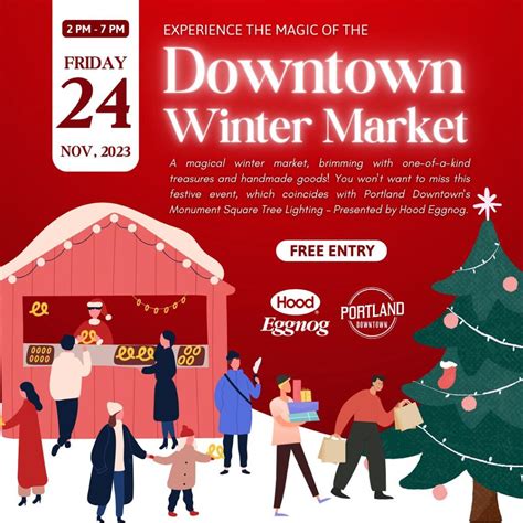 Downtown Winter Market Portland Old Port