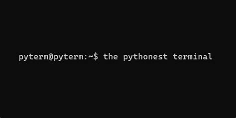 GitHub Sushii Pyterm Terminal In Python