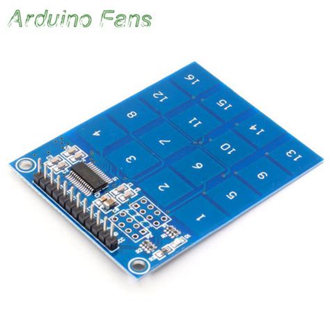 TTP Key Capacitive Touch Switch Channel Digital Sensor IC Module Board Arduino Fans