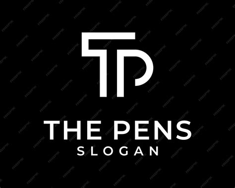 Premium Vector Letter Tp Pt Initials Simple Line Minimal Minimalist Modern Monogram Vector