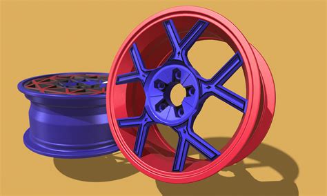 Bbs Wheels Rendering 3d Models Behance