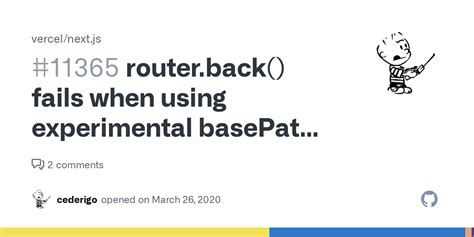 Routerback Fails When Using Experimental Basepath Feature · Issue