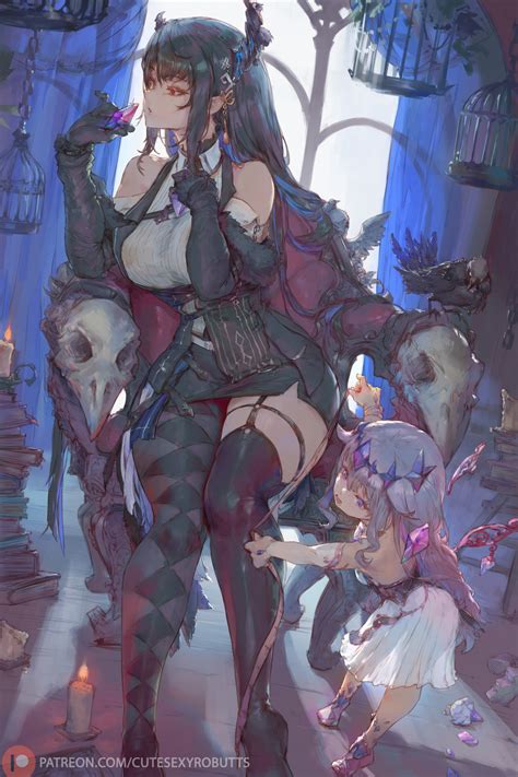 Nerissa And Bijou Hololive Advent By Aurorallure