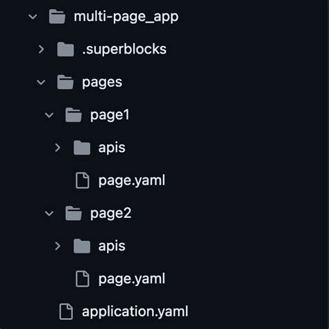 single page → multi page superblocks docs