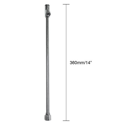 14” Extra Long Dual Head Tyre Tire Air Chuck Hlt