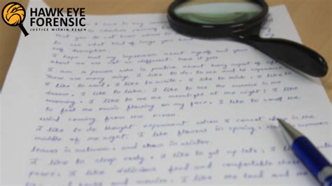 Graphology In Forensic Investigations Hawk Eye Forensic Graphology In Forensic Investigations Hawk Eye Forensic