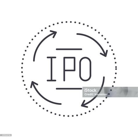 초기 퍼블릭 제공 아이콘 선형 격리 일러스트레이션 씬 라인 벡터 웹 디자인 사인 흰색 배경에 편집 가능한 스트로크가 있는 개요 개념 기호 Launch Party에 대한 스톡