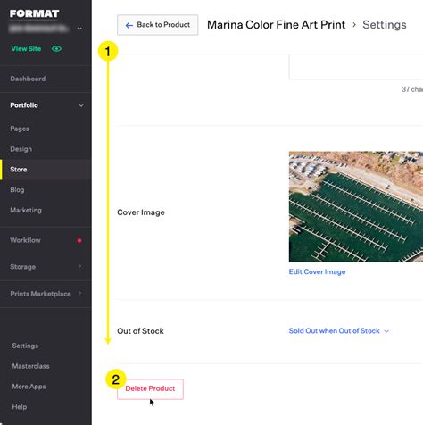 Delete Product From Store Format Help Desk