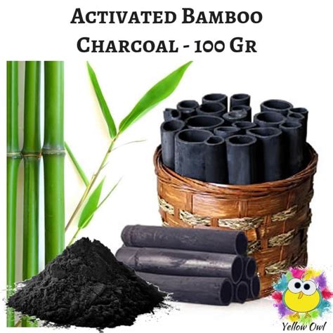 Jual Activated Bamboo Charcoal Powder 100 Gr Shopee Indonesia