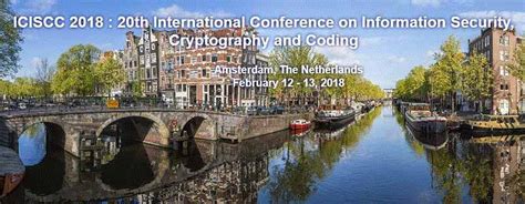 20th International Conference On Information Security Cryptography And Coding 2018 Base Cyber
