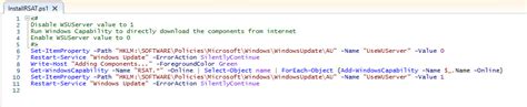 Deploy RSAT Using SCCM Configuration Manager ManishBangia