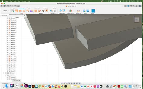solved how to fill the gap between two perpendicular surfaces