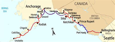 Alaska Ferry Route Map ~ Coalizaouenf