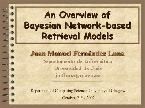 ppt an overview of bayesian network based retrieval models powerpoint