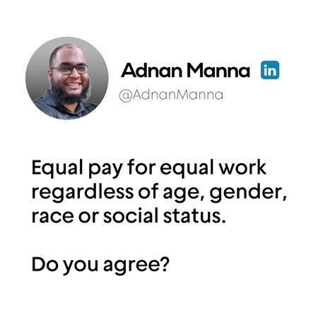 Adnan Manna On Linkedin Equalpay 20 Comments