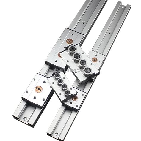 Heavy Duty Linear Bearing Slide Rails Sgr15 In Multiple Size Rail Length