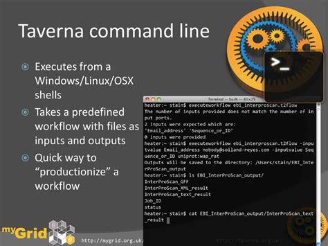 Taverna Workflow Management System Ppt Download