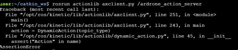 Axclient Shows Error Ros Basics In 5 Days Python The Construct