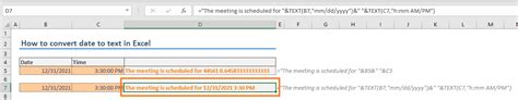How To Convert Date To Text In Excel
