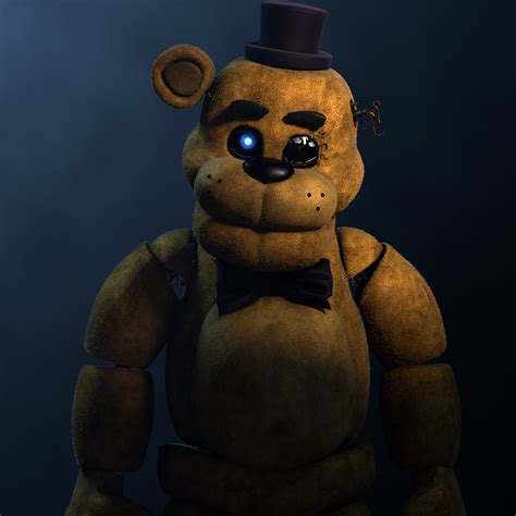Golden Freddy Movie Model C4d Update 1 By Moisogs On Deviantart