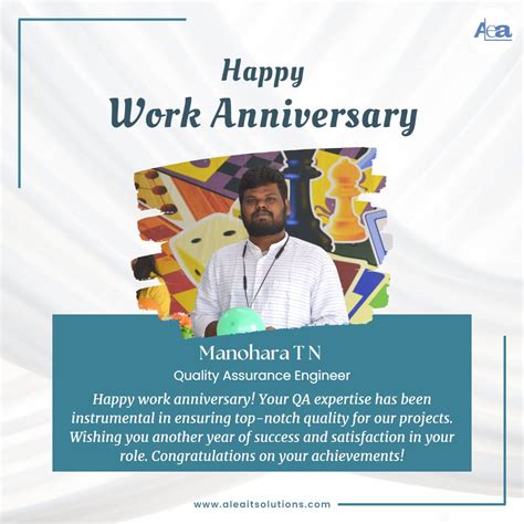 Qaengineer Workanniversary Qaanalyst Team Aleaitsolutions Aleait