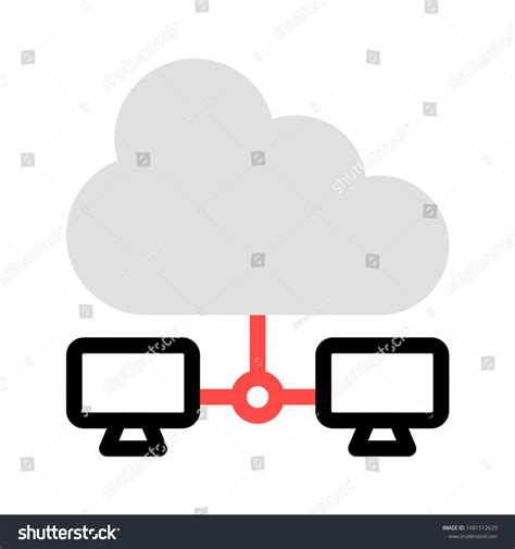 Server Network Connection Stock Vector Royalty Free Shutterstock