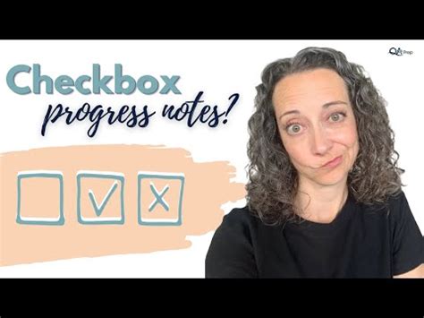 Why Are Checkboxes Bad For Progress Notes Video Summary And Q A Glasp