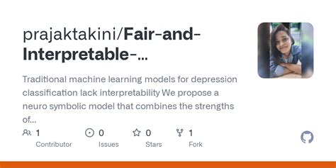 Github Prajaktakinifair And Interpretable Depression Detection