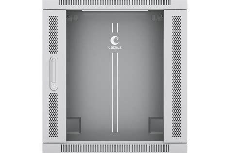 Телекоммуникационный настенный шкаф Cabeus 19" 6U цвет серый SH-05F ...