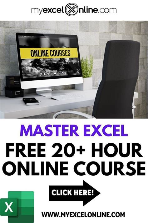 Free Excel Online Course 20 Hours Beginner To Advanced Course Excel Excel Shortcuts Excel