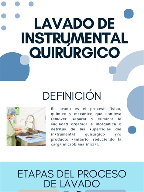 Lavado De Instrumental Quirurgico Pdf Gastronomia Comida E Vinho