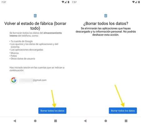 C Mo Formatear Un M Vil Android Y Borrar Todos Sus Datos