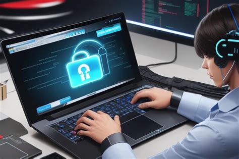 Premium Photo Cyber Security System Data Protection Digital Technology Computer Programmer