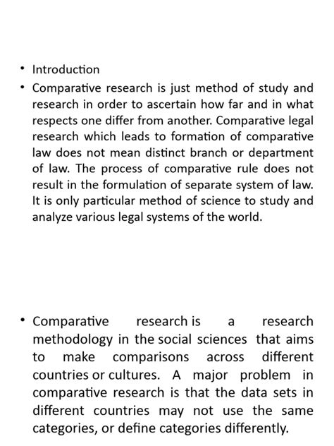 Comparative Research Pdf Comparative Law Methodology