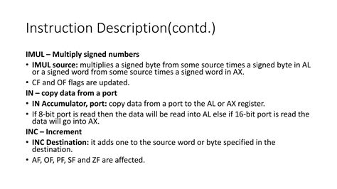 8086 Microprocessor Assembler Directives Ppt