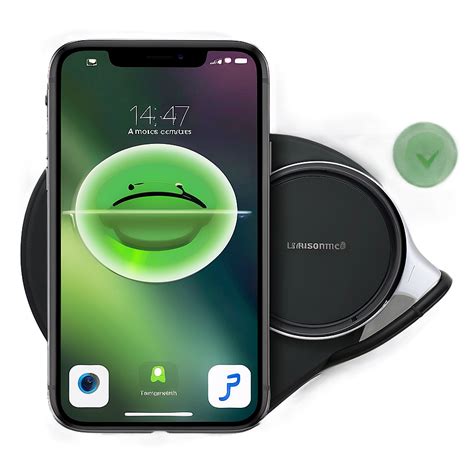 Download Iphone On Wireless Charging Pad Png Wallpapers Com