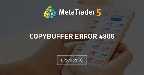 Copybuffer Error 4806 Mt5 Expert Advisors And Automated Trading Mql5 Programming Forum