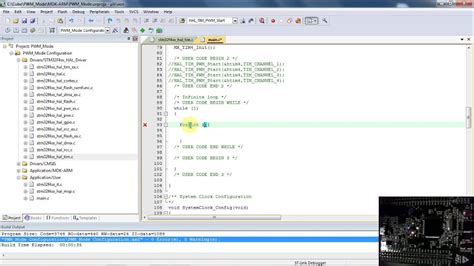 stm32cube pwm на микроконтролере stm32f407vg discovery youtube
