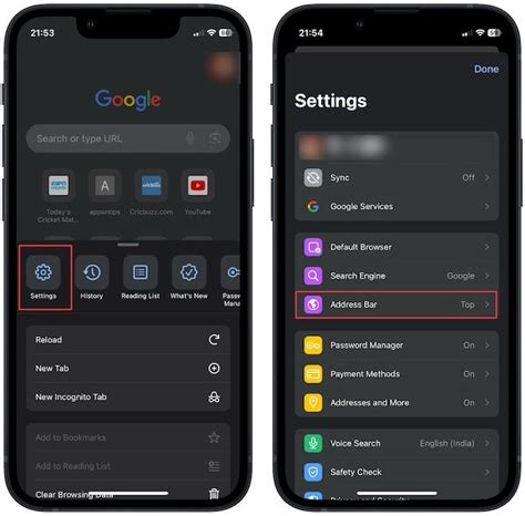 How To Move Google Chrome Address Bar To Bottom On IPhone Appsntips