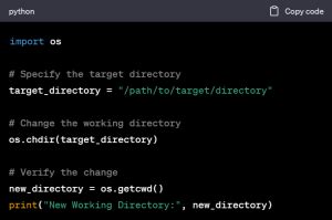 Python Change Directory How To Change Working Directory Amphy Blog