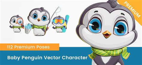 Penguin Cartoon Character