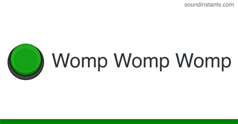 Meme Sound Womp Womp Womp Sound Instants