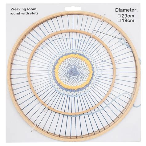Badu Bg Кръгъл дървен стан за плетене Ръчно изработена тъкачна машина Занаятчийски инструменти