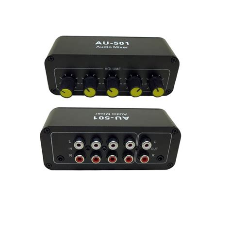 Stereo Audio Mixer Input Output Multi Channe Grandado