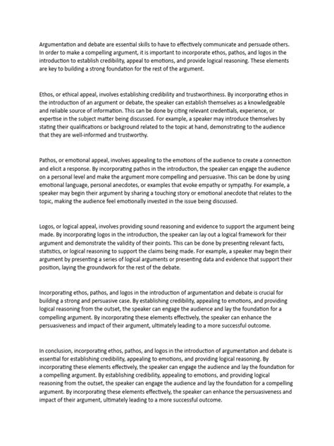 Introduction Pdf Credibility Logos